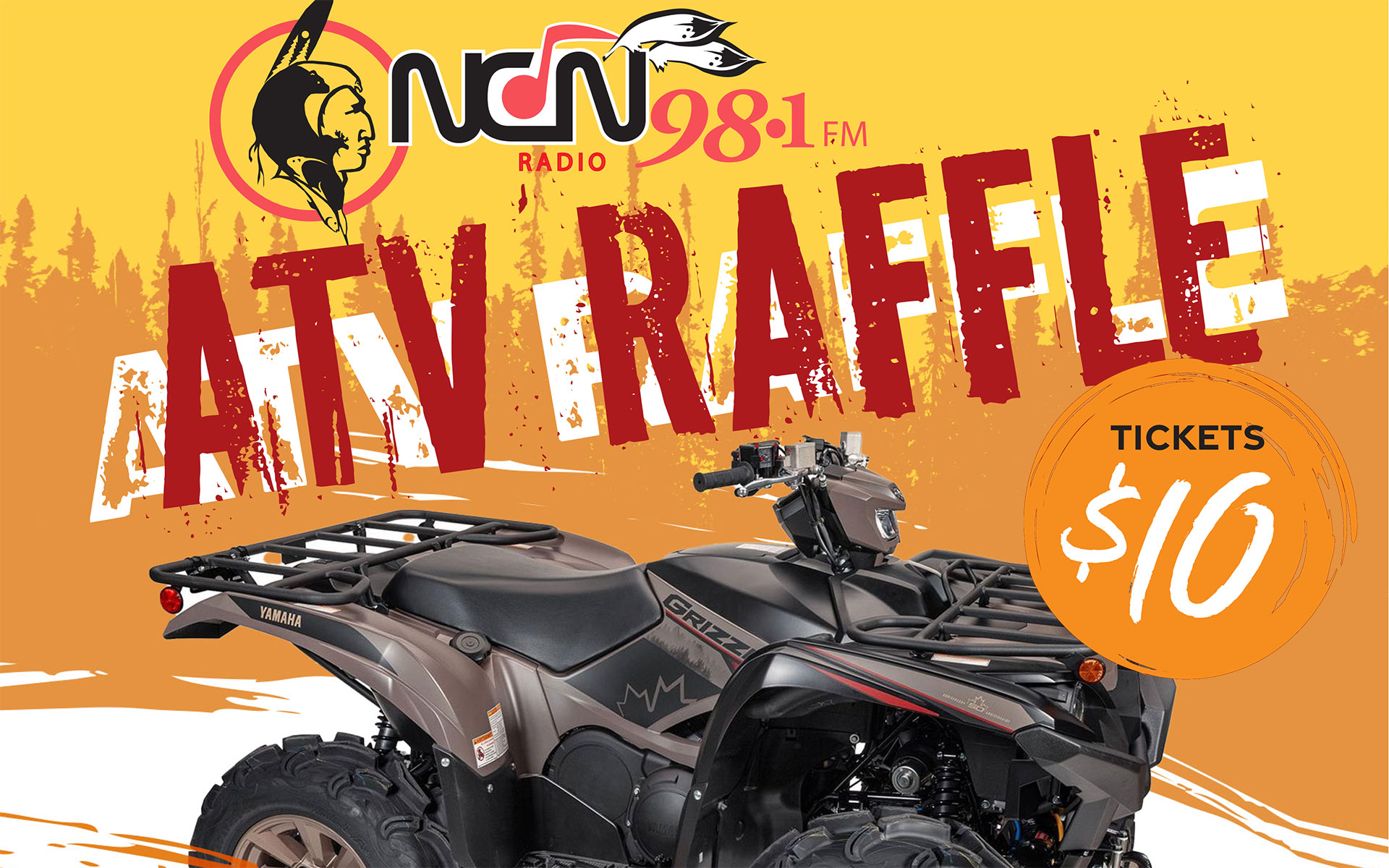 NCN Achimowin Radio ATV Raffle - Nisichawayasihk Cree Nation